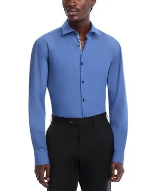 Hugo Koey Slim Fit Dress Shirt - Open Blue