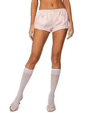 EDIKTED Lona Bloomer Shorts