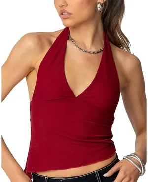 Edikted Halter Neck Camis Tanks For Women