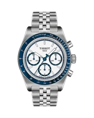 TISSOT Pr516 Chronograph Watch, 40mm - White/silver