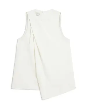 Ted Baker London Draped Sleeveless Top - Ivory