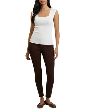 Ted Baker London Binkkii Square Neck Knit Top