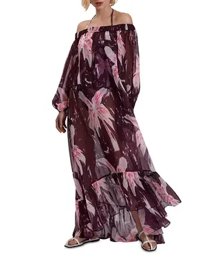 Ted Baker London Montaya Bardot Maxi Cover Up