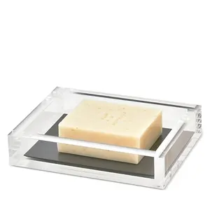 TIZO Lucite Soap Dish - Silver