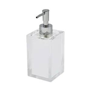 TIZO Lucite Soap Dispenser - White