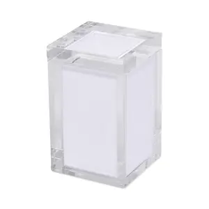 TIZO Lucite Canister Box - White