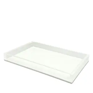 TIZO Lucite Tray - White