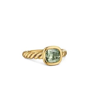 David Yurman Dy Mercer Stone Ring - Prasiolite