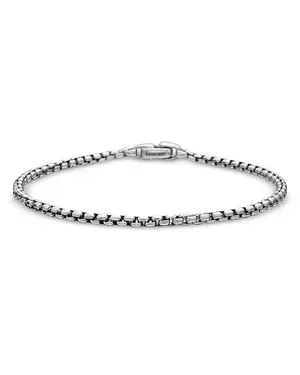 David Yurman Box Chain Bracelet - Silver