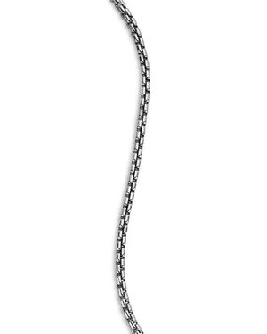 David Yurman Box Chain Bracelet - Silver
