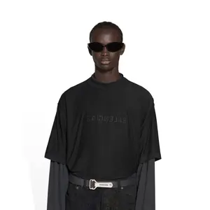 Balenciaga Bottle Opener D Ring Belt - Black