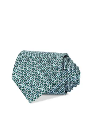 FERRAGAMO Classic Chain Link Neck Tie