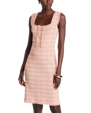 Misook Tweed A-line Dress