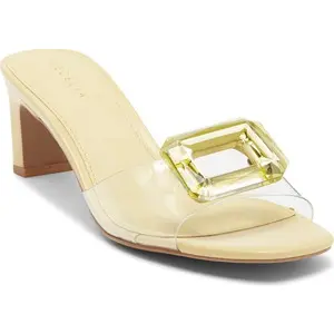 CECILIA NEW YORK Park Avenue Jewel Detail Sandals - Yellow