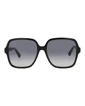 Gucci Acetate Square Frame Sunglasses - Black/grey (gg1189s
