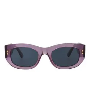 Gucci Square Frame Acetate Sunglasses - Violet/blue (gg1215s