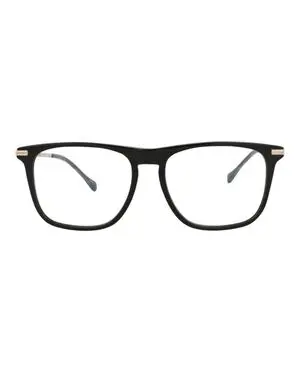 Gucci Square-frame Acetate Sunglasses - Black/gold/transparent (gg0915s