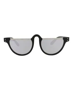 Gucci Round-frame Acetate Sunglasses - Black/silver (gg1368s