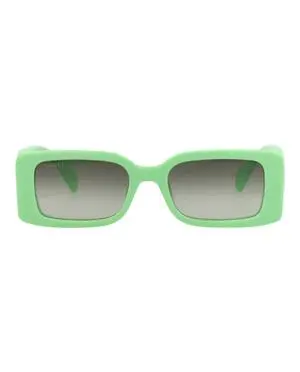 Gucci Square Frame Injection Sunglasses - Green/green (gg1325s