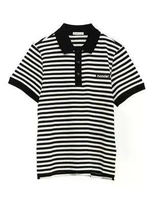 Moncler Striped Polo Shirt