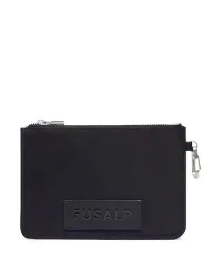 Fusalp Logo-appliqué Wallet - Black