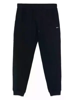 Paul & Shark Logo-appliqué Track Trousers - Blue