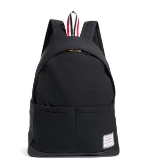 Thom Browne Twill Multi-pocket Backpack