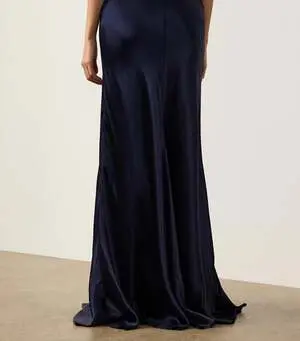 Ralph Lauren Masina Maxi Skirt - Navy