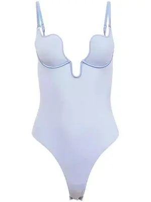FLEUR DU MAL Le Stretch Bodysuit - Blue