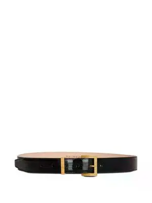 Balmain Leather Belt - Black