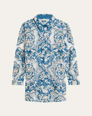 Agua Bendita Cecilia Button-front Shirt