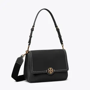Tory Burch Leather Flap Shoulder Bag