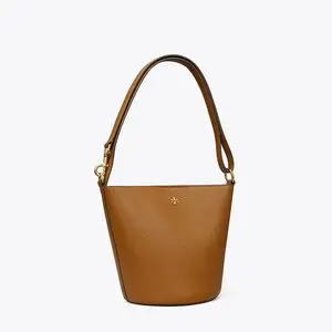 Tory Burch Leather Bucket Bag - Cortado