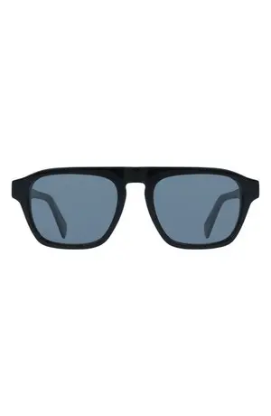 Paul Smith 54mm Modified Rectangular Sunglasses - Black Multistripes