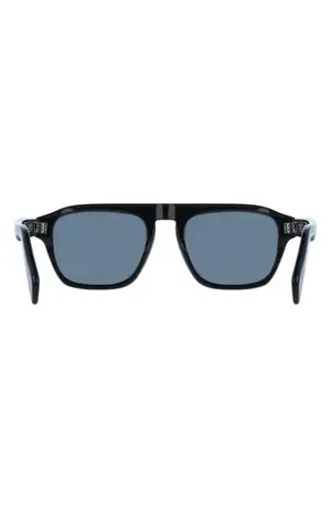 Paul Smith 54mm Modified Rectangular Sunglasses - Black Multistripes