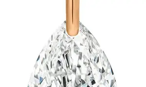 MARIA TASH Pear Diamond Charm