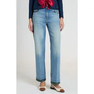 Valentino Garavani Printed Jeans For Women
