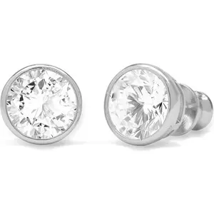 Melinda Maria Baroness Cubic Zirconia Stud Earrings - Silverhite