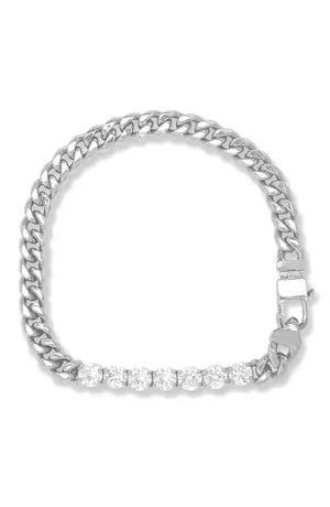 Melinda Maria Julian Loves Zirconia Bracelet - Silver-white