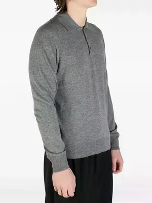 THE ROW Cashmere Polo Shirt