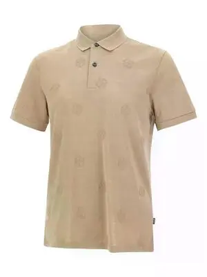 BOSS Mercerized Cotton Polo Shirt - Neutrals