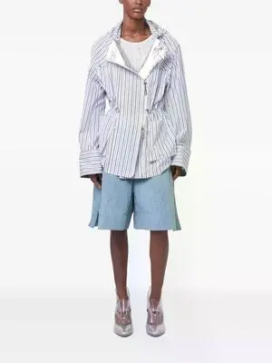 Rabanne Striped Hooded Jacket