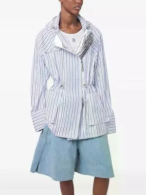 Rabanne Striped Hooded Jacket