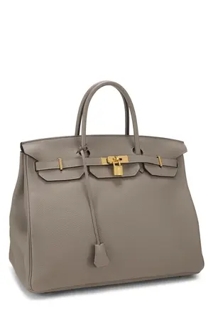 Hermès Togo Birkin 40 - Gris Asphalt