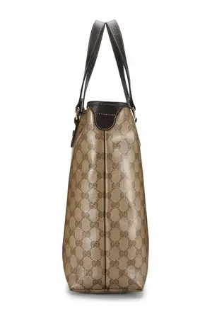 Gucci Original Gg Crystal Canvas Vertical Tote