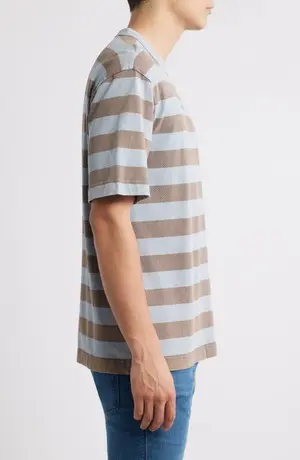Hugo Dockoe Stripe Cotton T-shirt