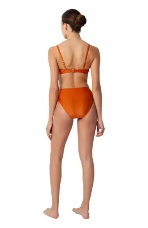 VILLA FRESCA Sofia Bikini Bottom - Copper