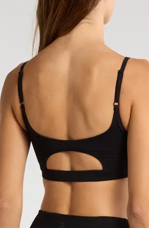 DAUGHTER LESSONS Core Sports Bra - Black