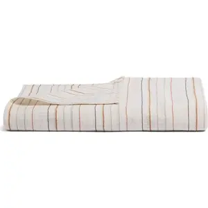 PARACHUTE Stripe Cotton Beach Blanket - Natural Stripe
