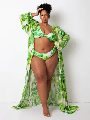 VILLA FRESCA Serena Cover-Up Greenery
